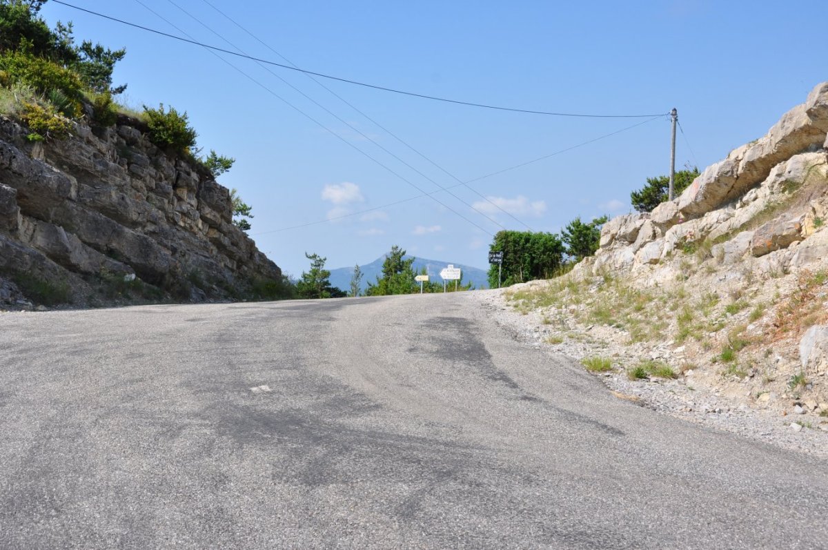 Le col de Perty Lieu remarquable Baronnies Provençales